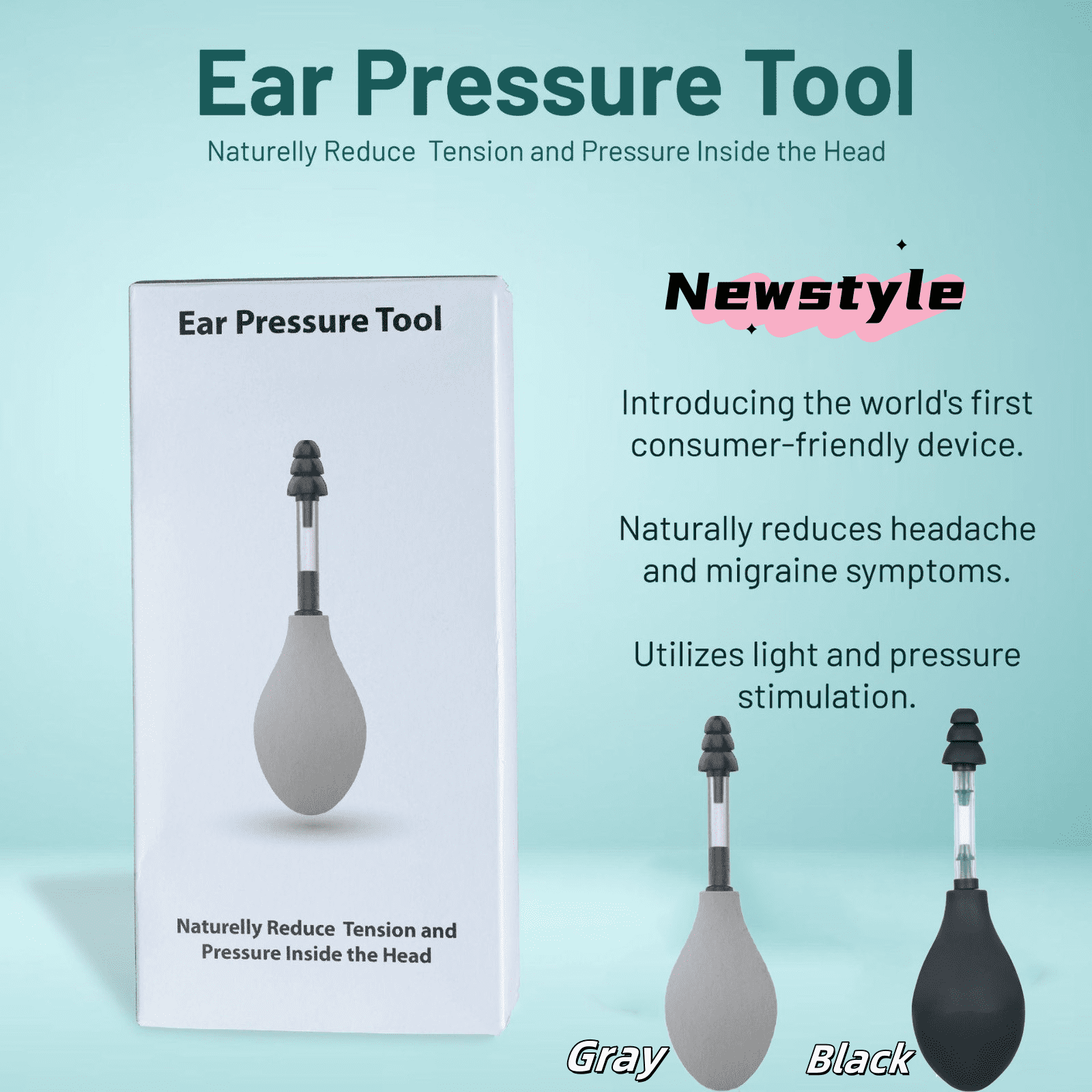 Ear Pressure Relief Device, Migraine Relief and Headache Products ...