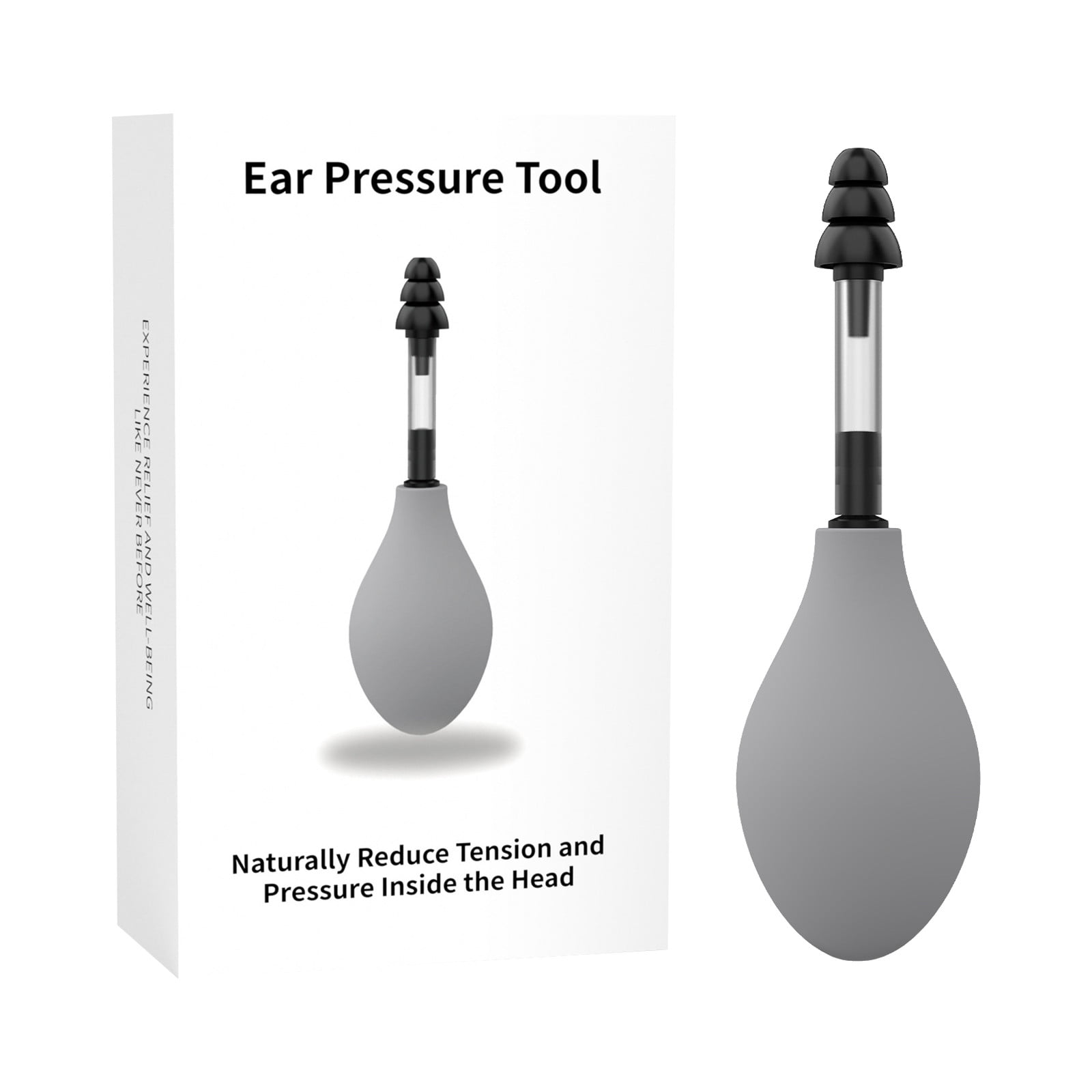 Ear Pressure Tool, Ear Pressure Relief Suction Device, Migraine and ...