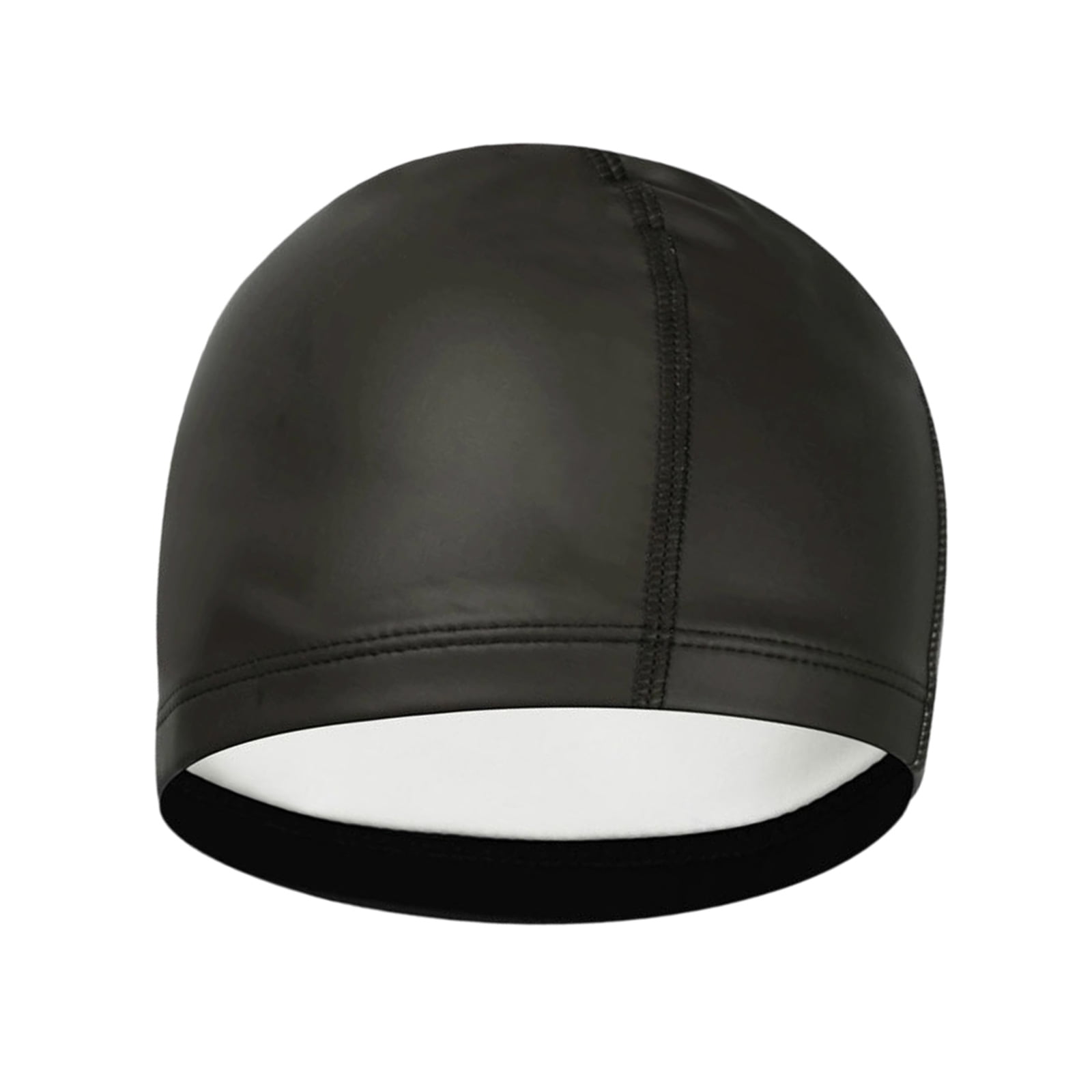 Ear Protections Swimming Hat Swim Caps PU Coated Swimming Caps Large ...