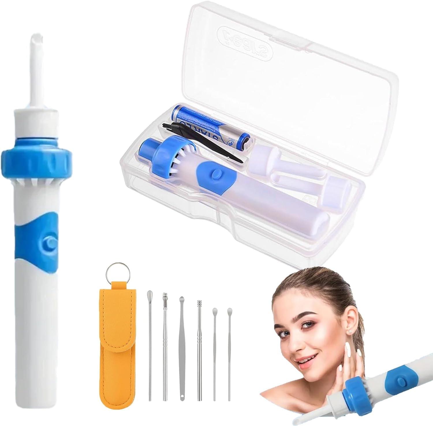 Ear Savvy Vacuum Ear Cleaner, Earsavvy Ear Wax Removal Tool, Cordless ...