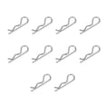 Ear Shaped Spring Cotter Pins Assortment Steel Hairpin Clips Boat ...