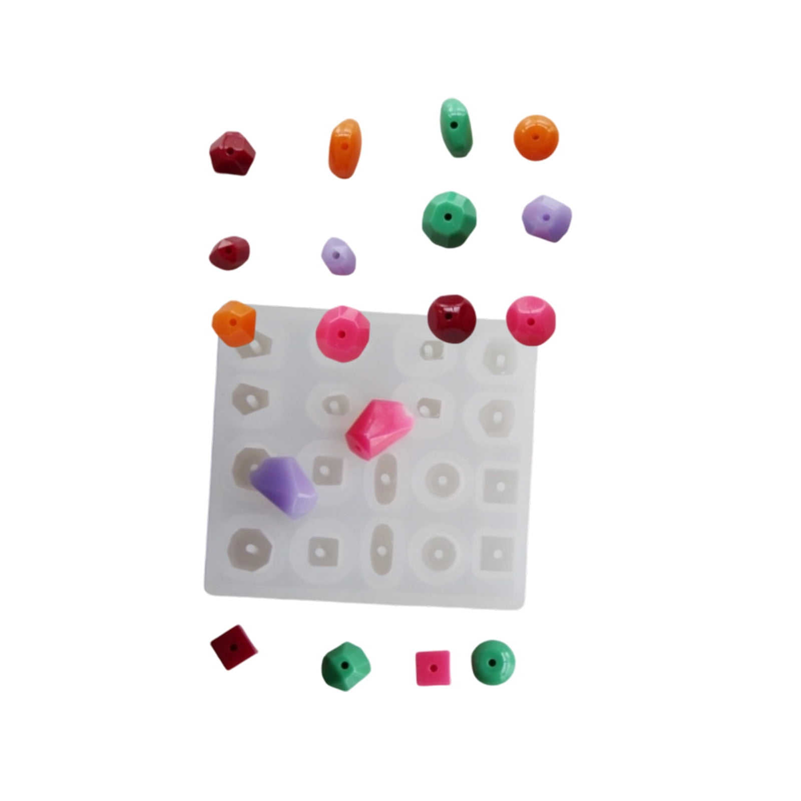 Ear Studs Mold Geometric Shape Beads Moulds Small Pendant Moulds ...