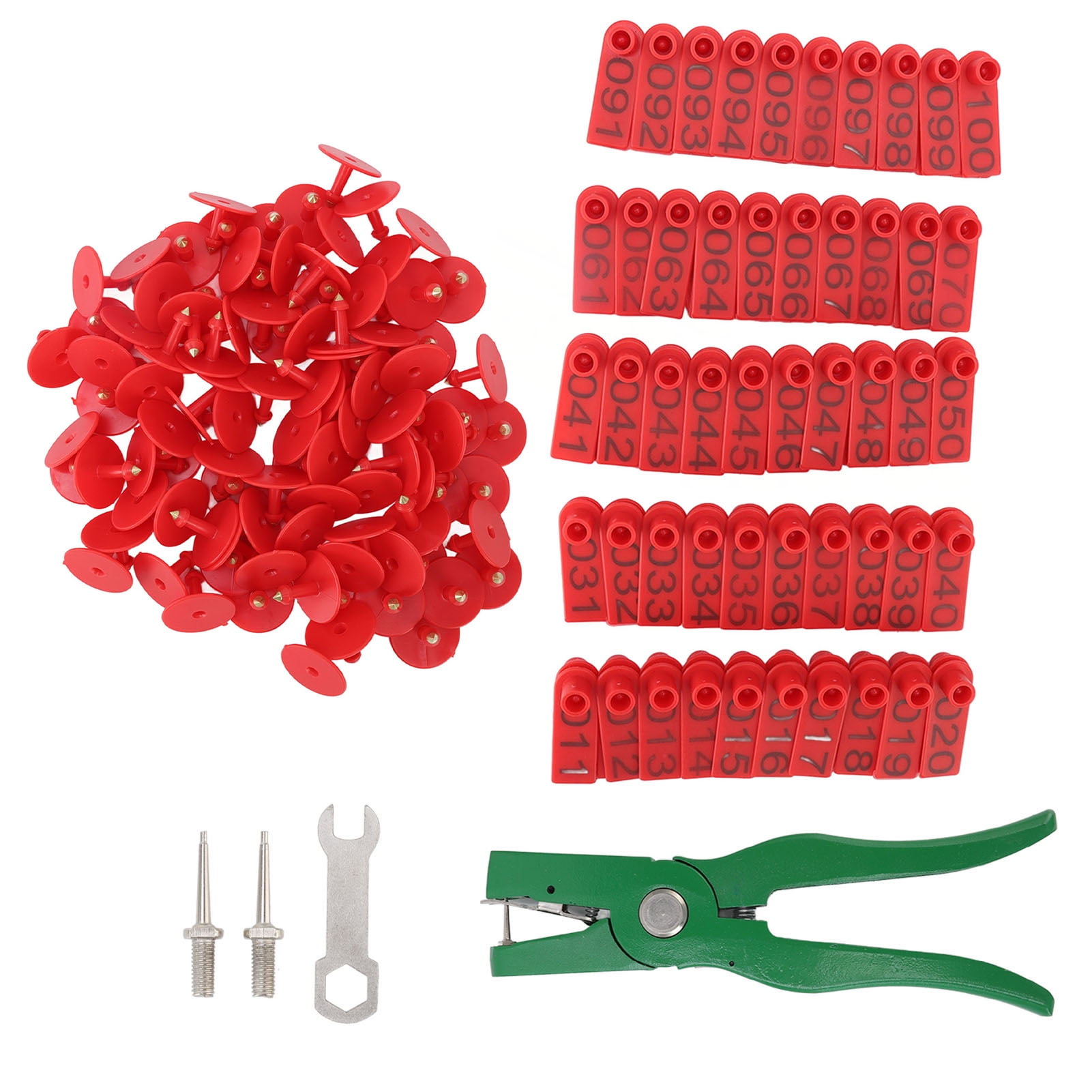 Ear Tag Plier Professional Animal Ear Tag Applicator with Ear Tags for ...