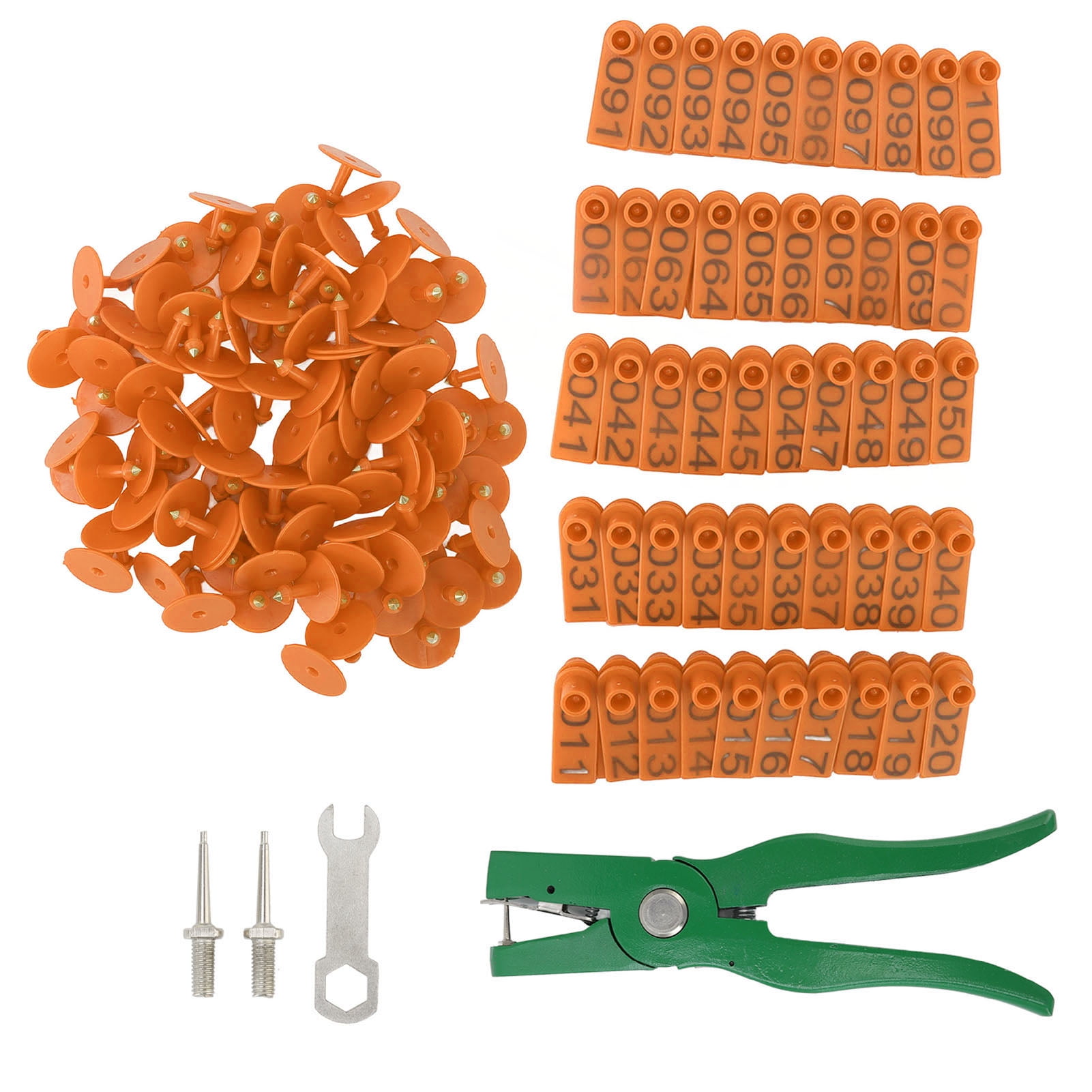 Ear Tagging Clamp Ergonomic Animal Ear Tagging Pliers with Ear Tag for ...