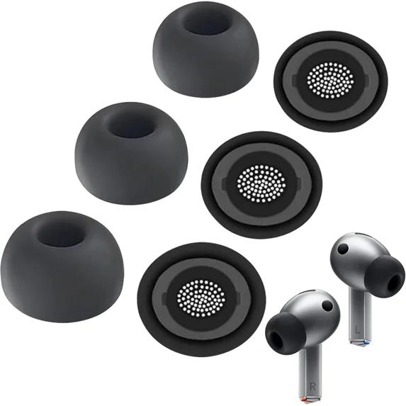 Ear Tips For Galaxy Buds 3 Pro - Silicone Earbuds For Samsung Buds Pro ...