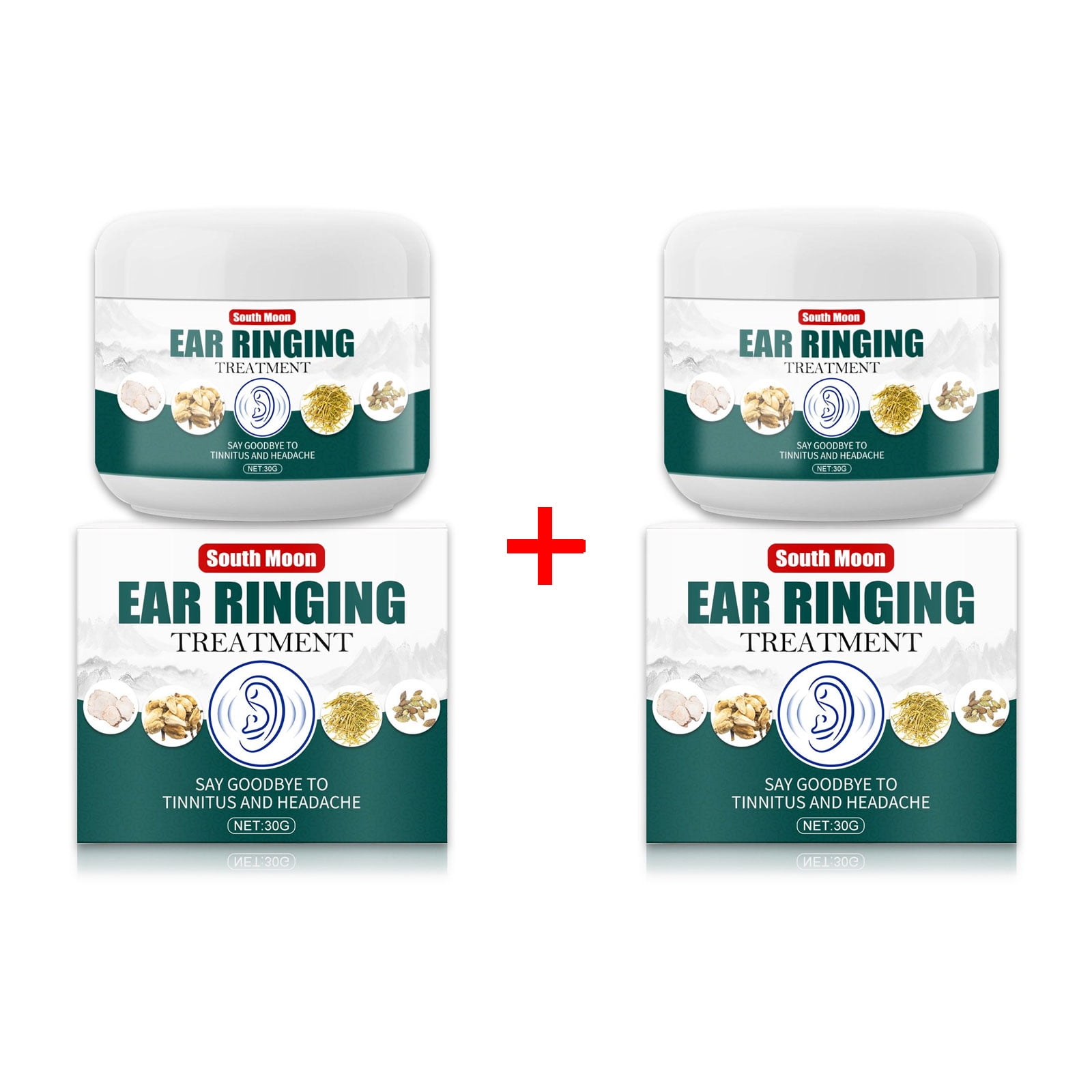 Ear Treatment Cream Decrease Earache Reduce Ringing Improving Deafness ...