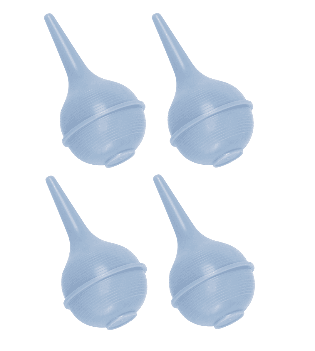 4/Pcs Ear Ulcer Bulb Syringe 2 oz Vinyl Non-Sterile Ear Ulcer & Nasal ...