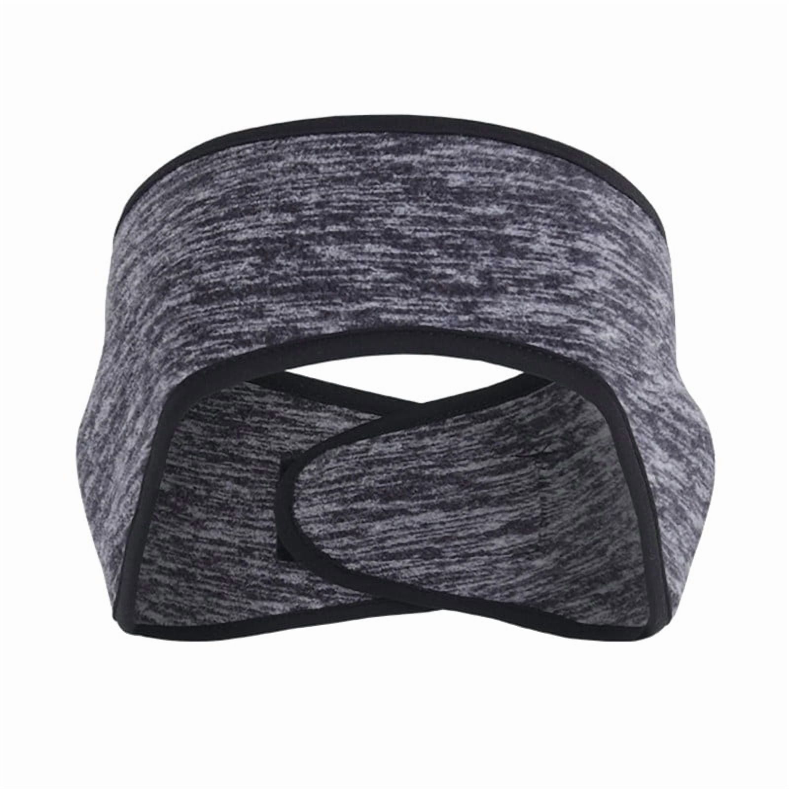 Ear Warmer Headband Adjustable Stretchy Ear Muffs Full Cover Sweatband ...
