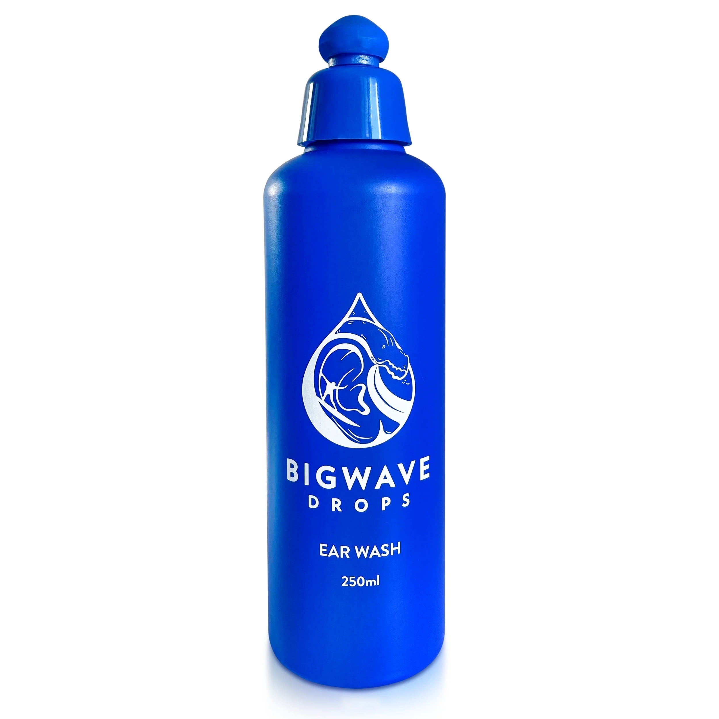 Big Wave Drops Ear Wash - Effective for Ear Wax Buildup, Trapped Water ...
