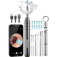 Ear Wax Removal, Ear Wax Removal Tool with 1296PHD Camera and 6 LED ...