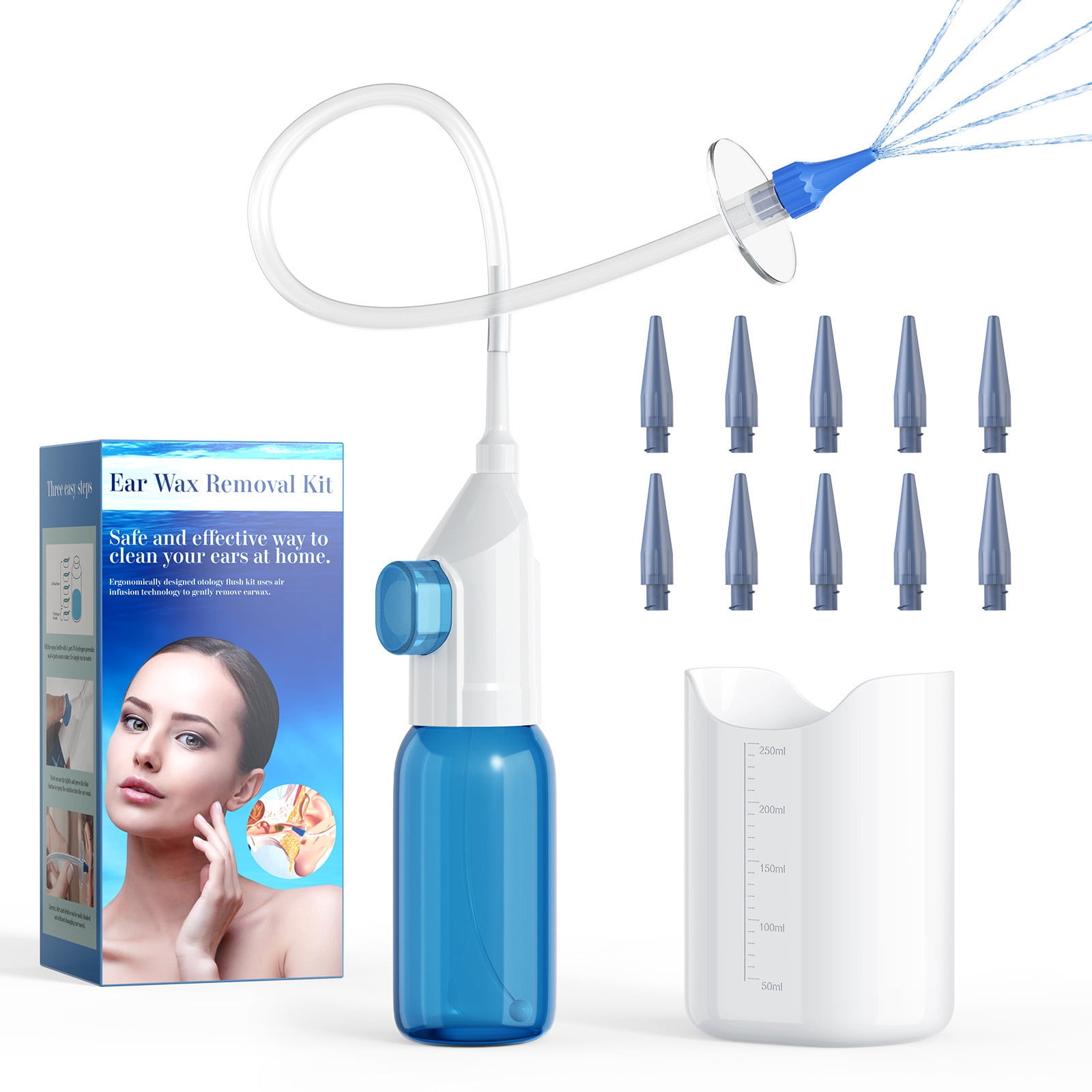 Ear Wax Removal Tool Manual Ear Cleaner Effective Ear Cleaning Kit ...
