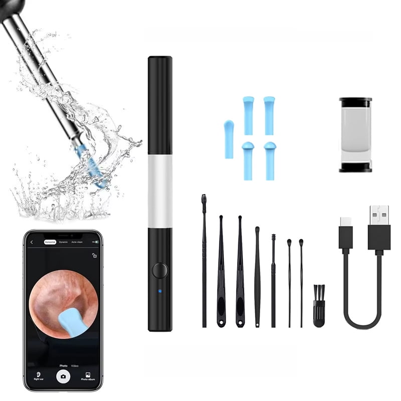 Ear Wax Removal Tool -Visual Ear Cleaner with Ear Camera, 1080P HD ...
