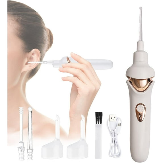 Ear Wax Remover Vacuum Cleaner, Ear Suction Device, Electric Earwax ...