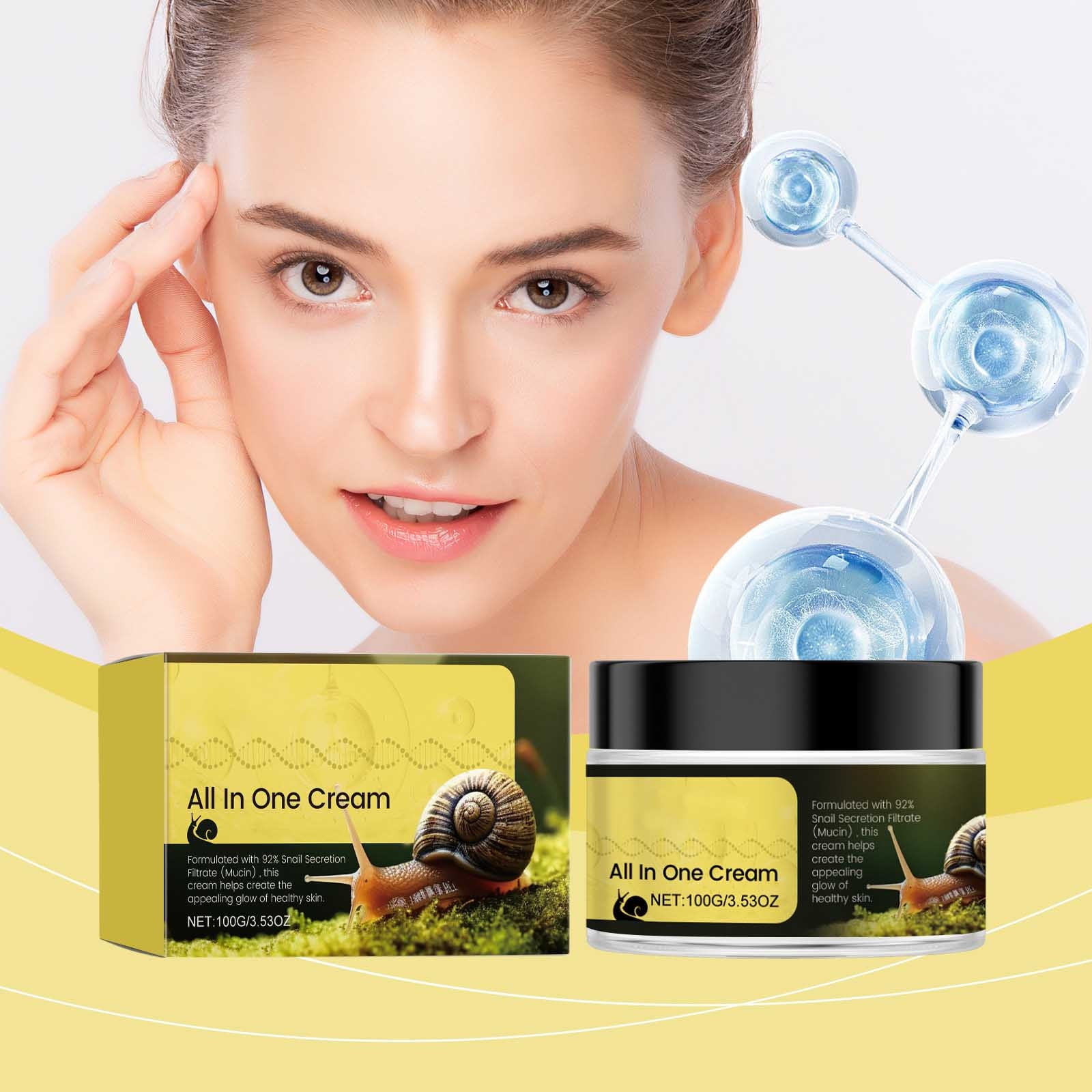 Ear Wax Suction Vacuum Natural Lotion Face Moisturizer SnailMucin ...