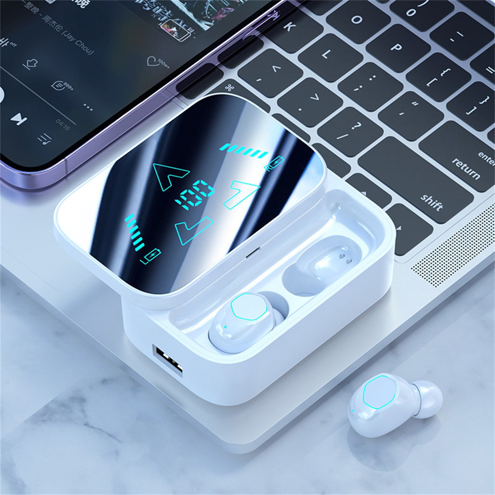 in Ear Wireless Headphones Airport Cleaning Pen Top Wireless Earbuds ...