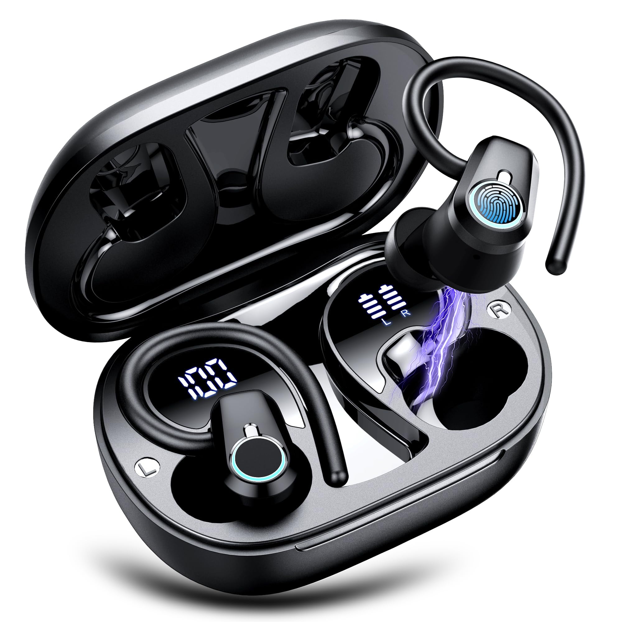 Ear buds Wireless Bluetooth Earbuds Sport NEW Bluetooth 5.3 Headphones ...