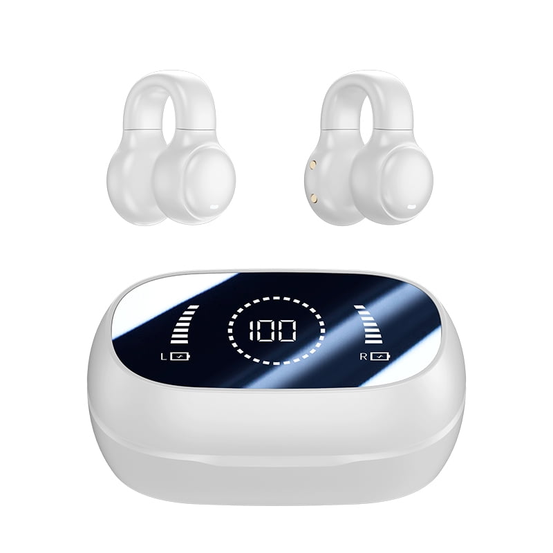 Ear clip-on bone conduction Bluetooth headset does not enter the ear ...