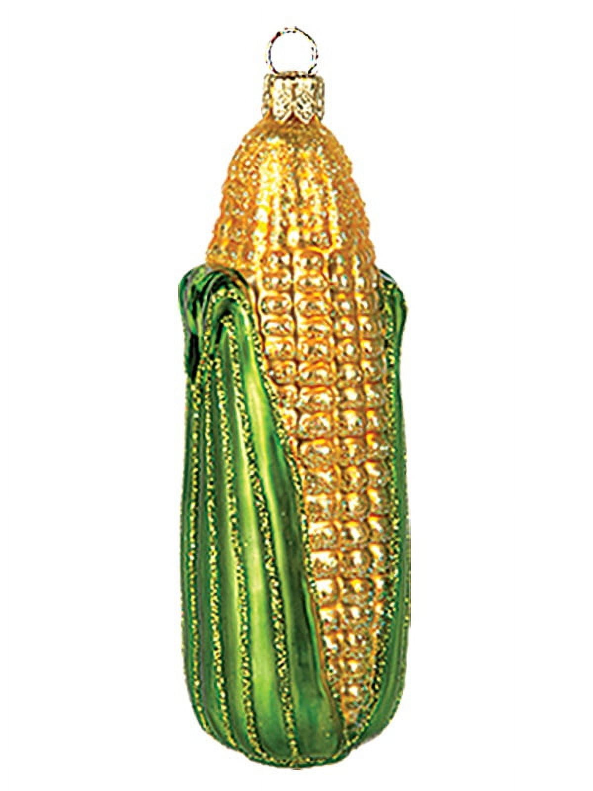 Ear of Corn Polish Mouth Blown Glass Christmas Ornament Tree Decoration ...