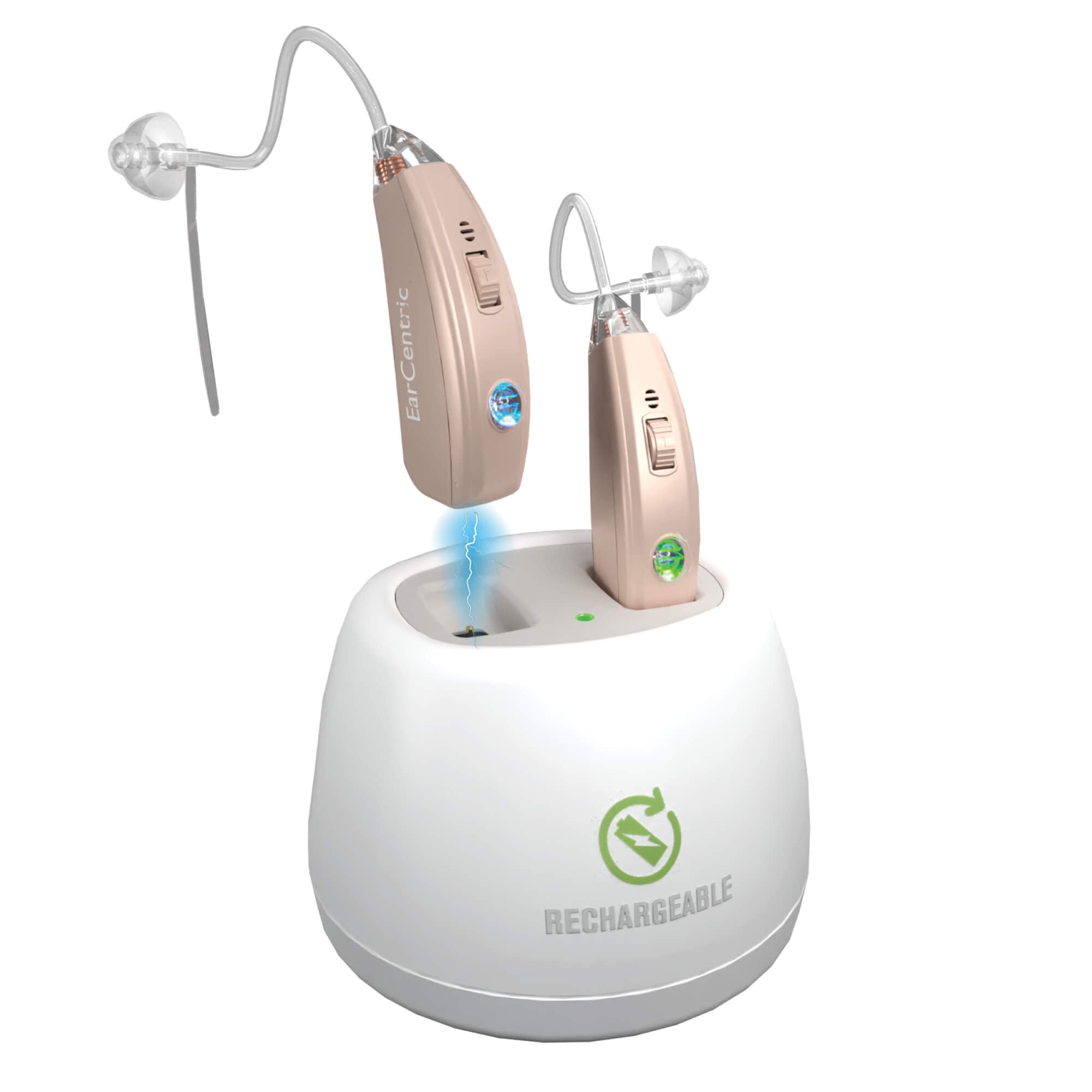 EarCentric EasyCharge2 OTC Hearing Sound Amplifiers Aids for Ears ...