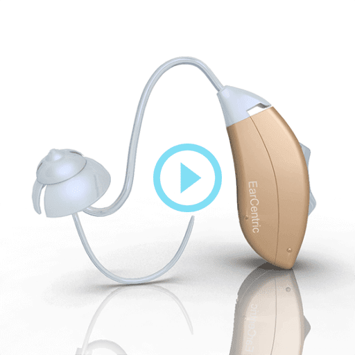 EarCentric Smart Nano-size Mini-BTE digital hearing amplifiers aids ...