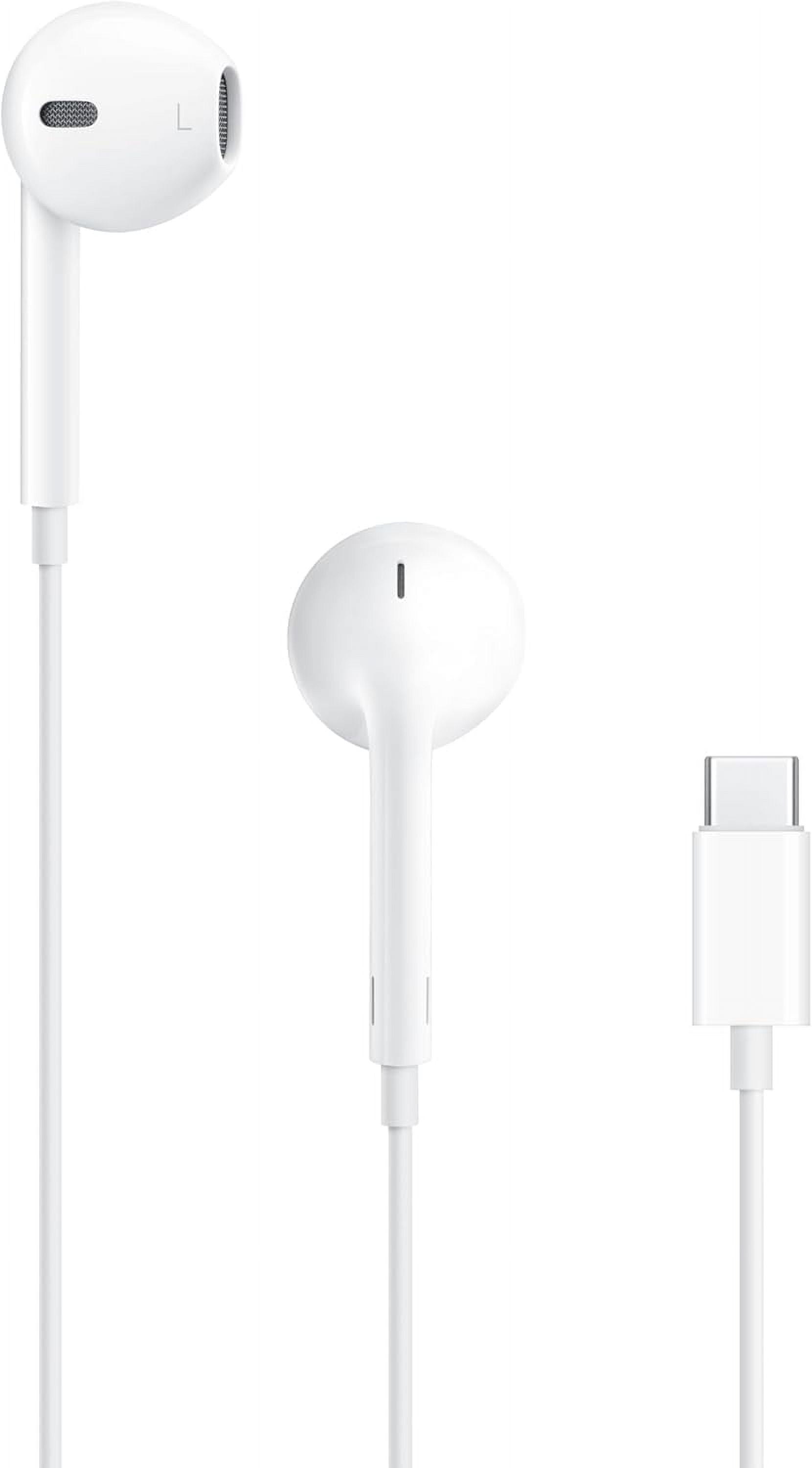 EarPods Headphones with USB-C Plug, Wired Ear Buds with Built-in Remote ...