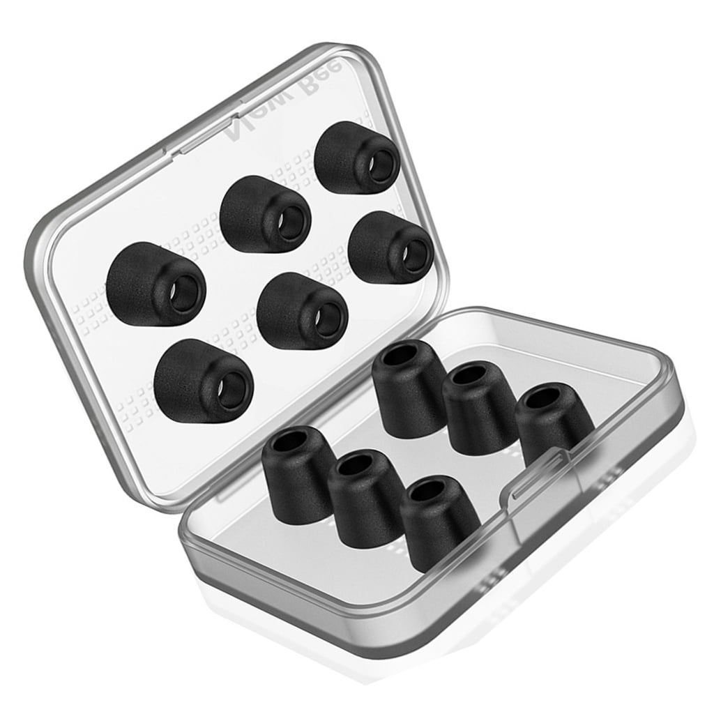 Earbud Memory Foam Tips Earbuds Replacement Tips Ear Tips for in-Ear ...