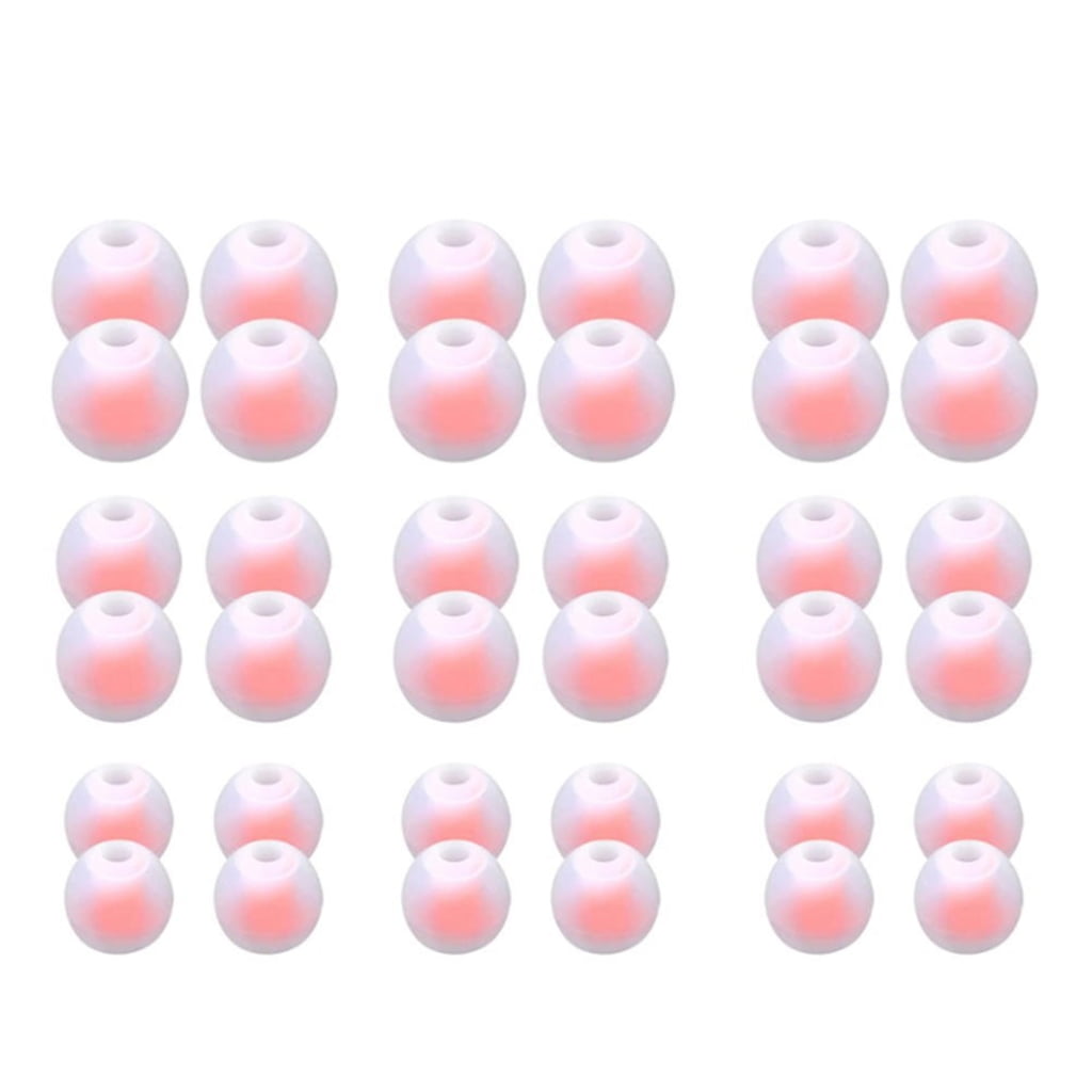 Earbud Tips Silicone Eartips Earphone Rubber Buds Block Outside Noise ...