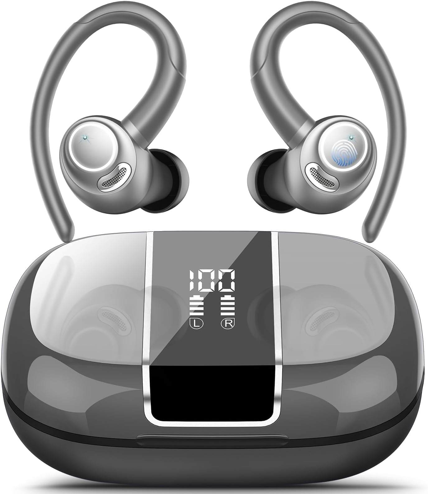 Earbuds 5.3 Headphones , 48Hrs Playtime Earbuds with CVC 8.0 Mic, 2026 ...