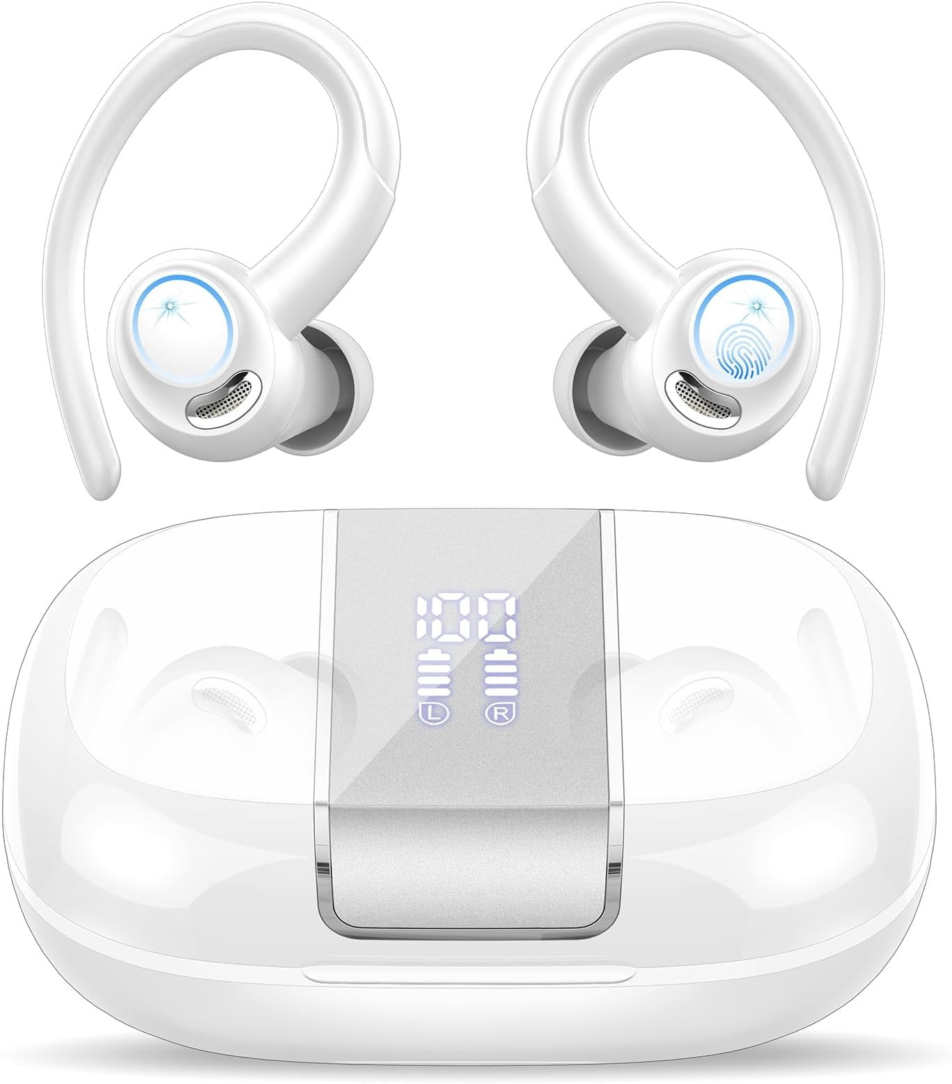 Earbuds 5.3 Headphones , 48Hrs Playtime Earbuds with CVC 8.0 Mic, 2026 ...