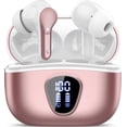 Earbuds, 5.4 Headphones HiFi Stereo, Earbuds with ENC Noise Cancelling ...