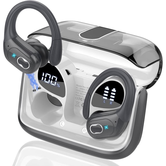 Earbuds 75hrs 5.4 Headphone , 2025 Earbuds Stereo Deep Bass Over Ear ...