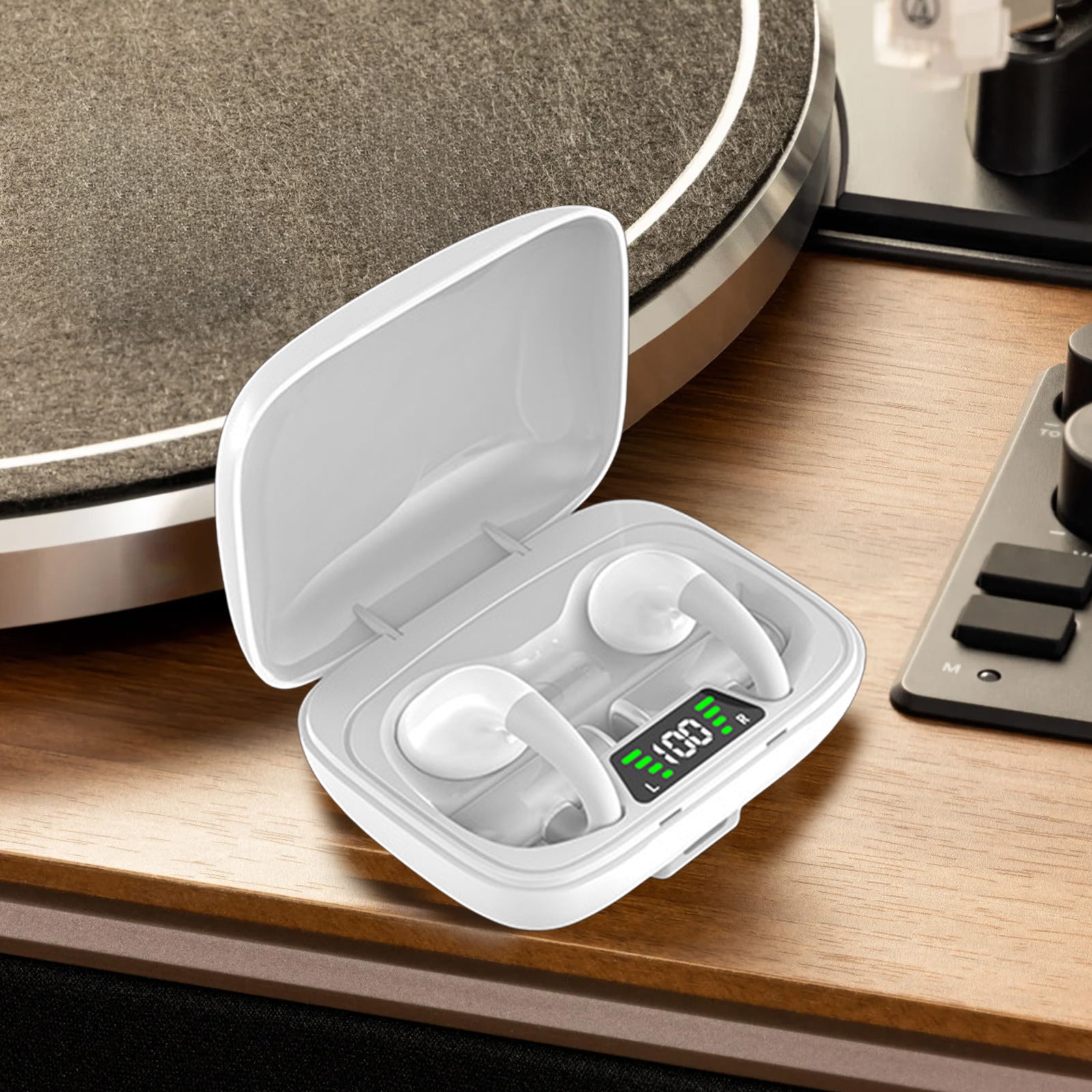 Earbuds Bluetooth, Earclip Style High Battery Low Latency Comfortable ...