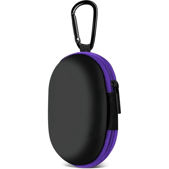 for Earbuds Carrying Case, Small Oval Storage Cases, Tech Pouch ...