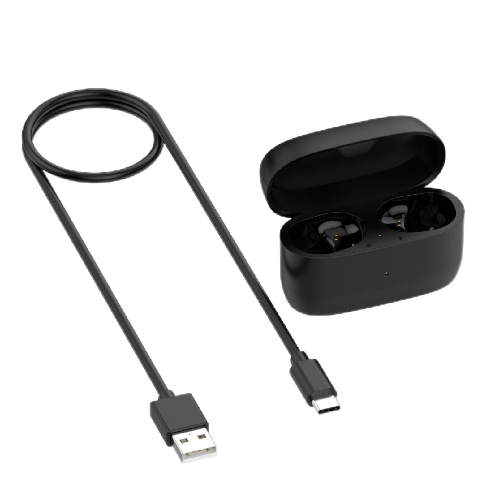 Earbuds Charging With Charging Plug in Slim Wall Plug Flexible Adapter ...