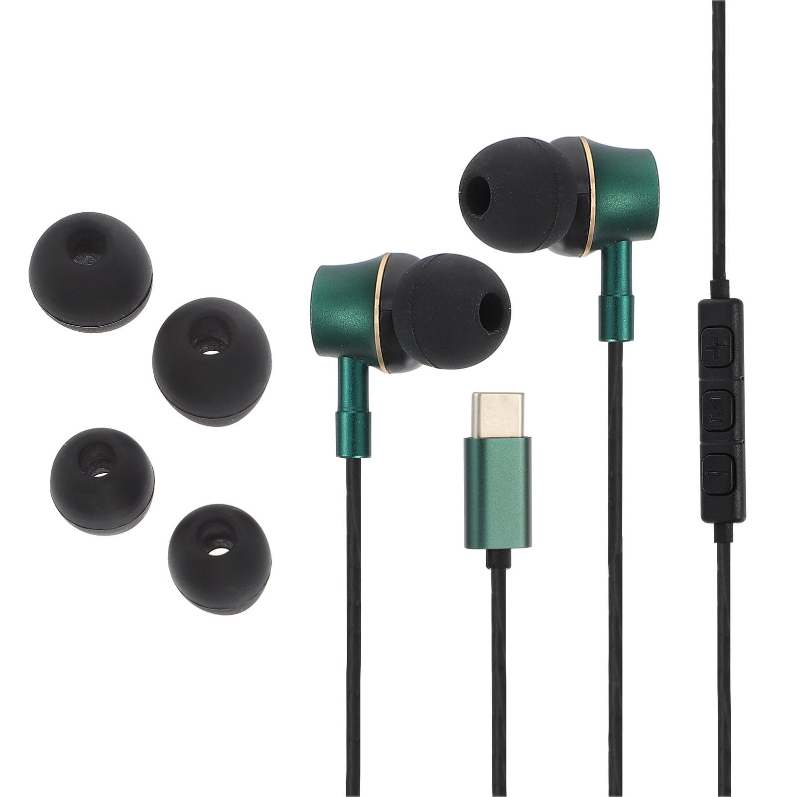 Earbuds Headphones Wired Headphone for Tablet USB C Headphone Durable ...