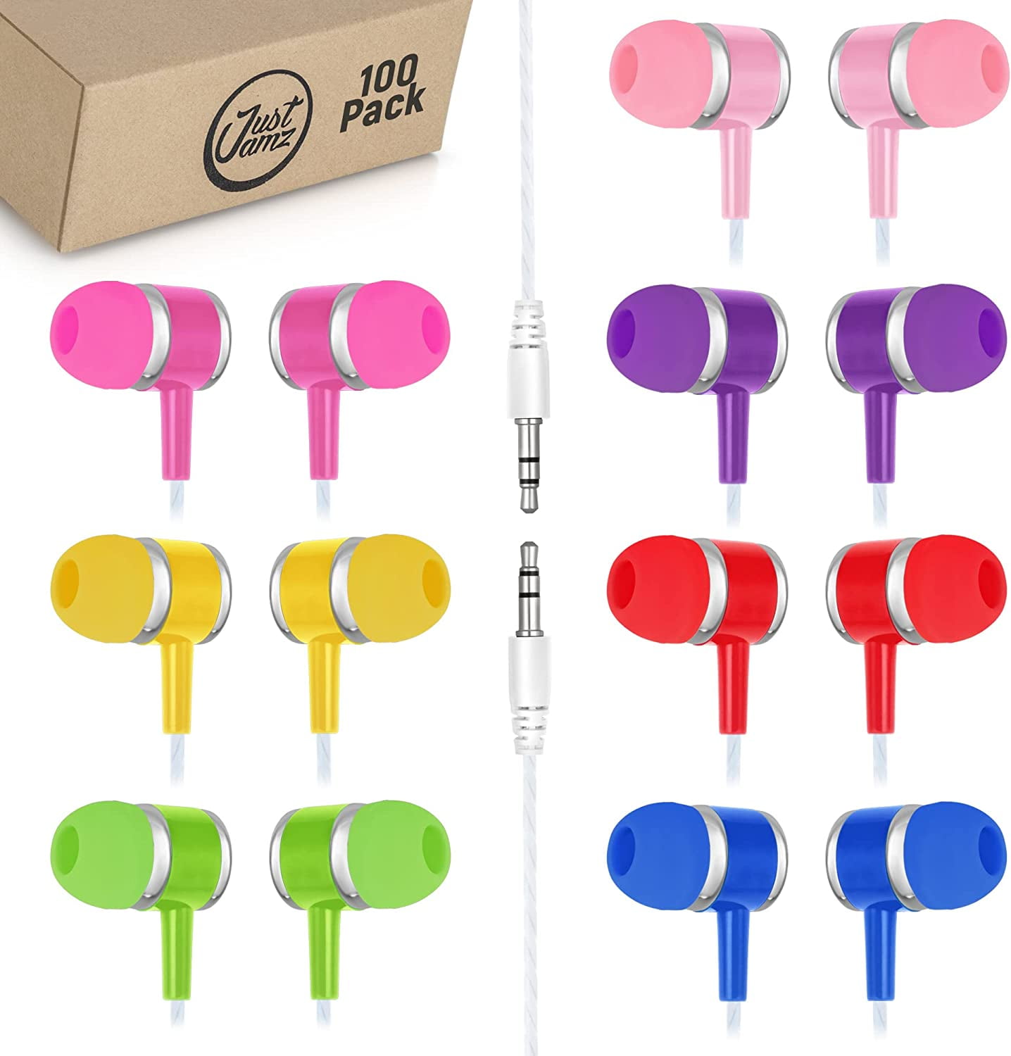 Earbuds for School - Wired Earbuds for Kids - Wired Earphones - Noise ...