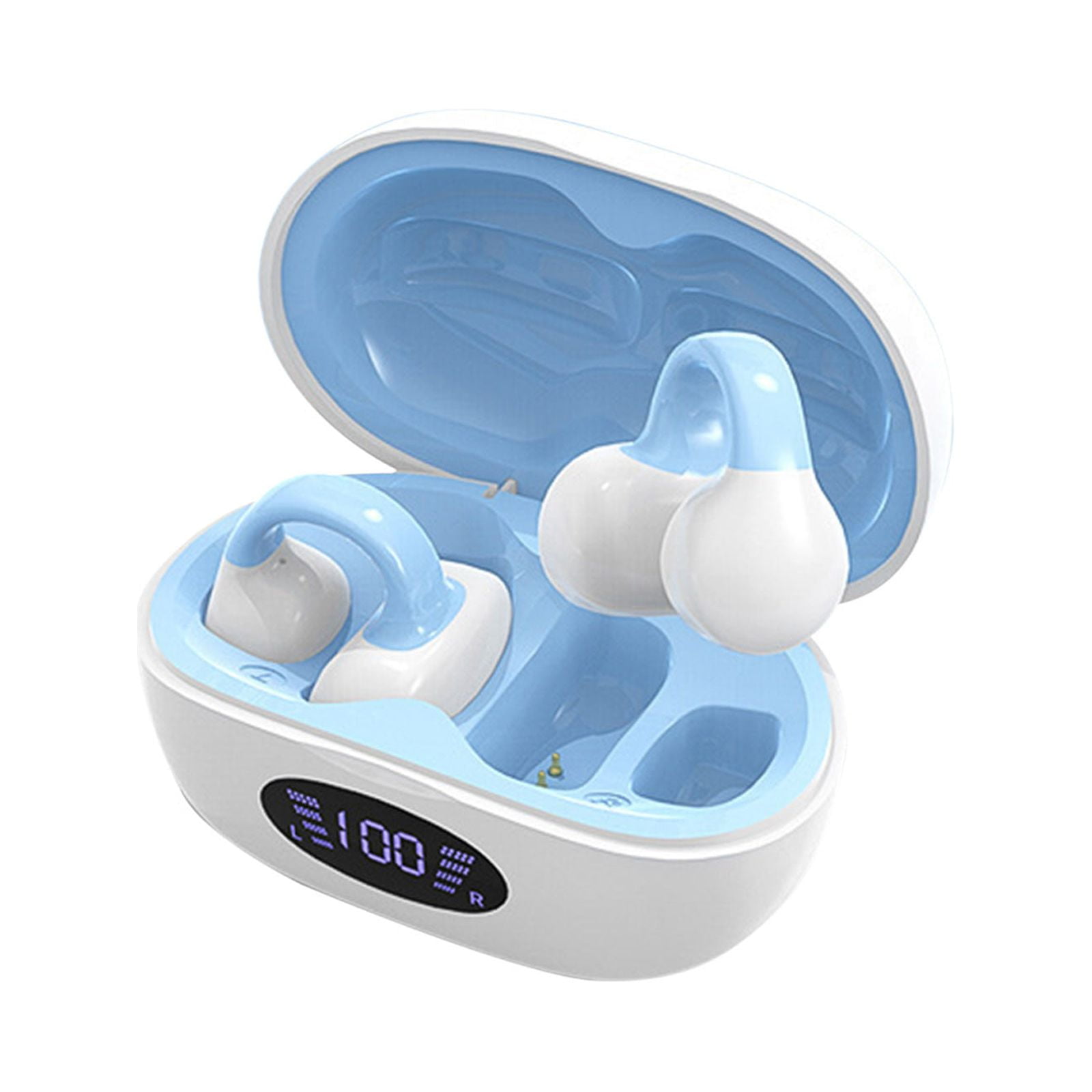 Earbuds Wireless Bluetooth Sports Bluetooth Earphones, LED Digital ...