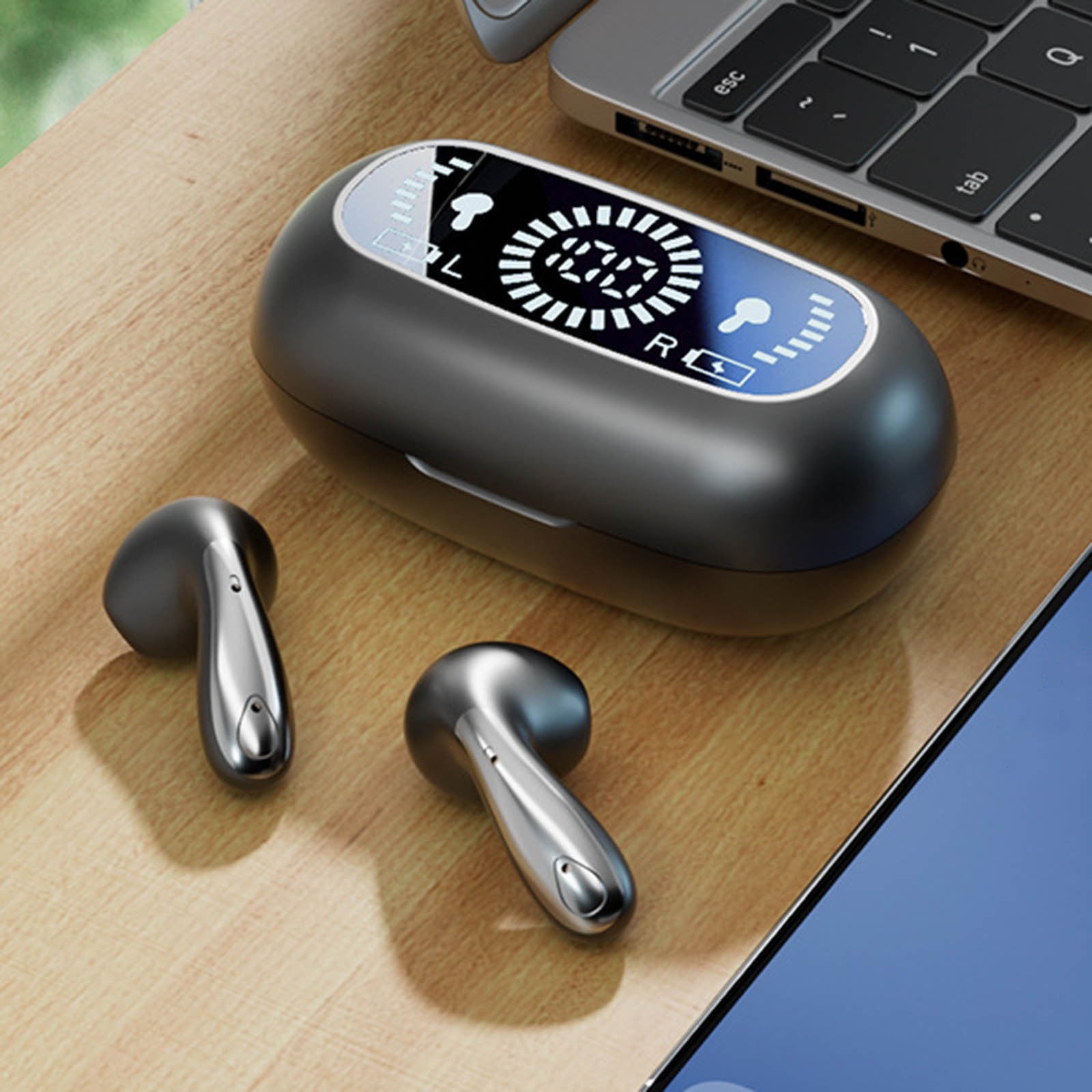 Earbuds Wireless Bluetooth, True Wireless Bluetooth Headset with Half ...