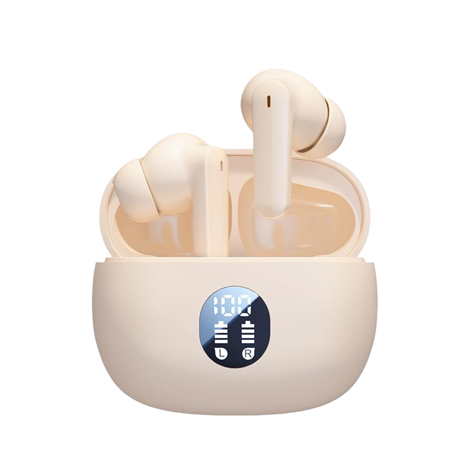 Earbuds Wireless | Led Display Noise Cancelling Workout Headphones ...