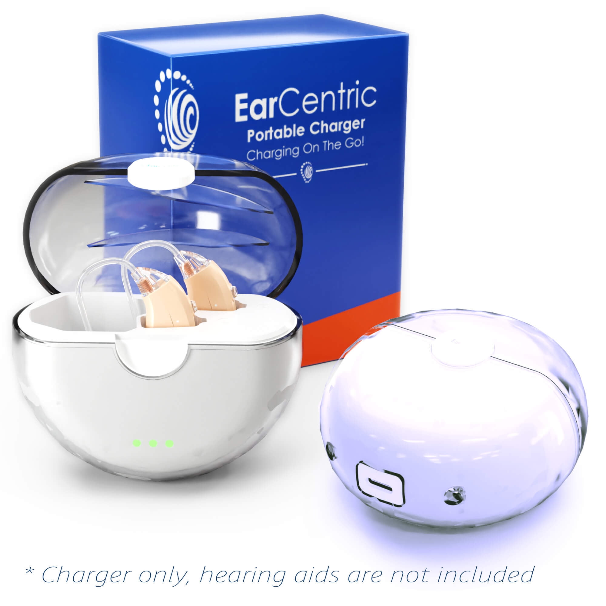 Free Shipping! Earcentric on-the-go Portable Rechargeable Battery ...