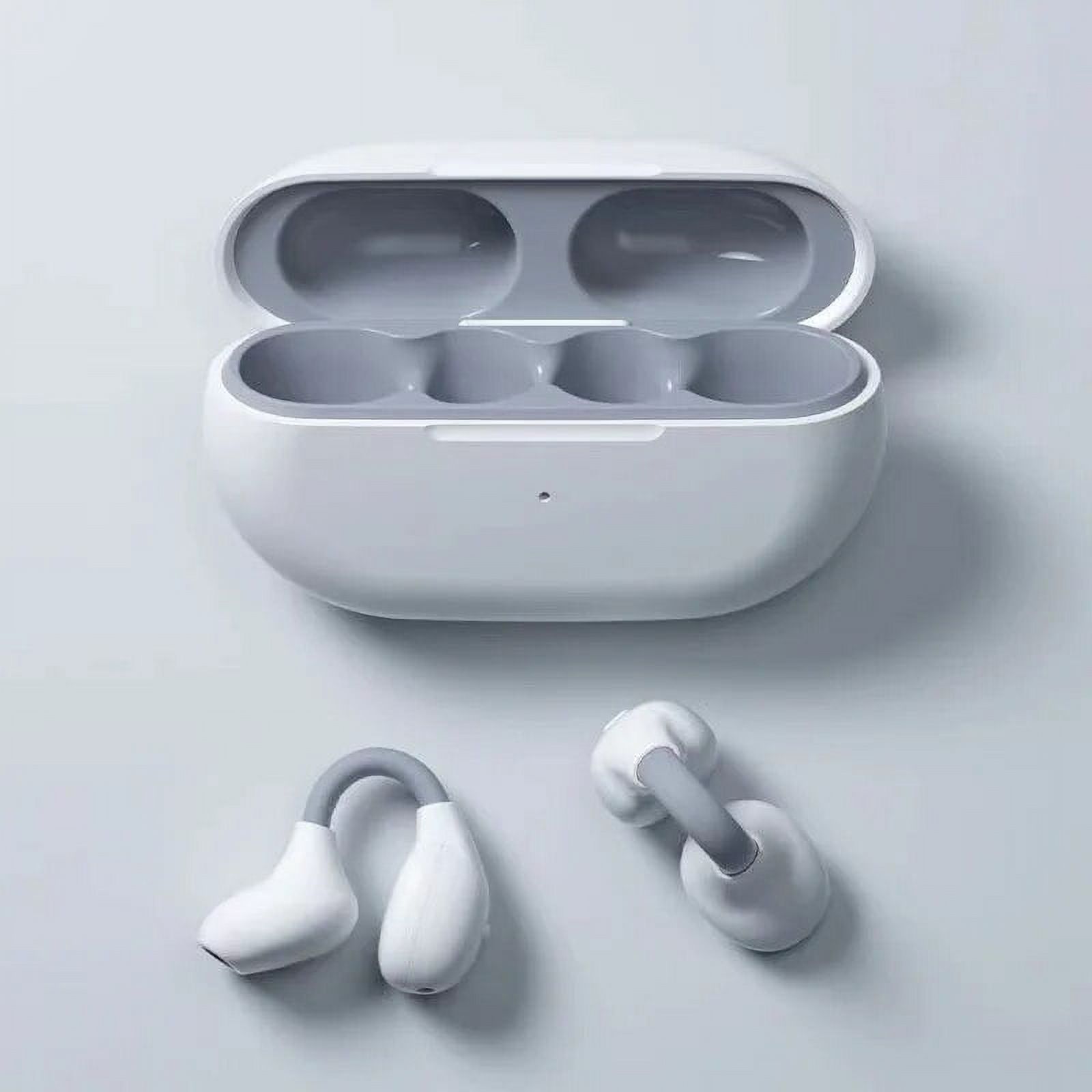 Earclip Bluetooth Earbud Bone Conduction Wireless Sports Earphone TWS ...