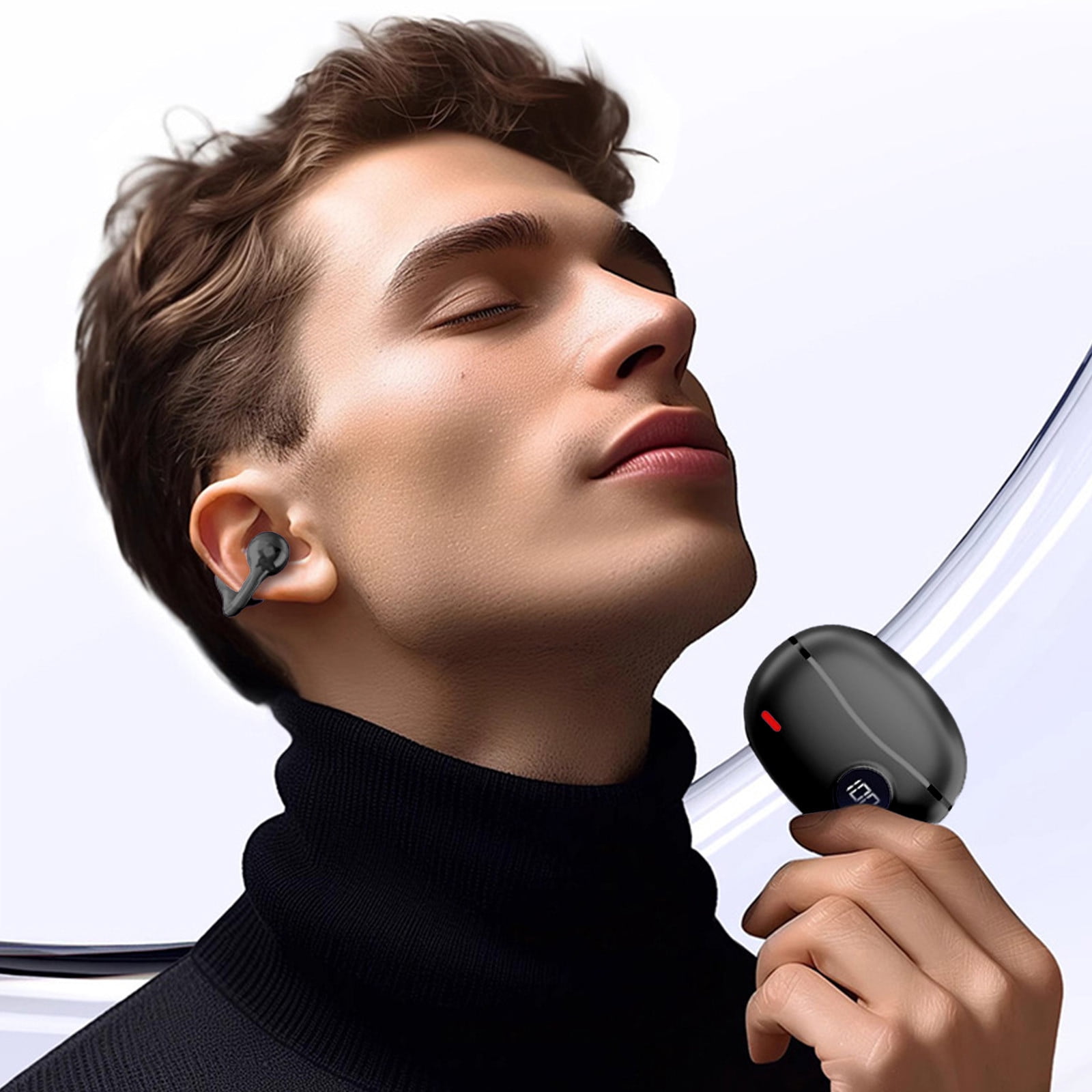Earclip Style Bluetooth Earbuds, High Battery Low Latency, Comfortable ...