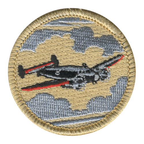 Earhart Plane Scout Patrol Patch (Sew-on) - ClassB - Walmart.com
