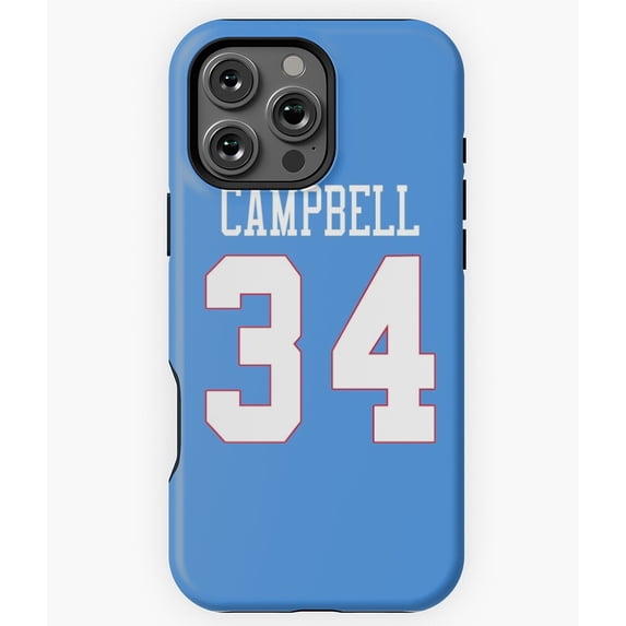 Earl Campbell Football Legend Phone Case for iPhone 16 15 14 13 12 11 ...