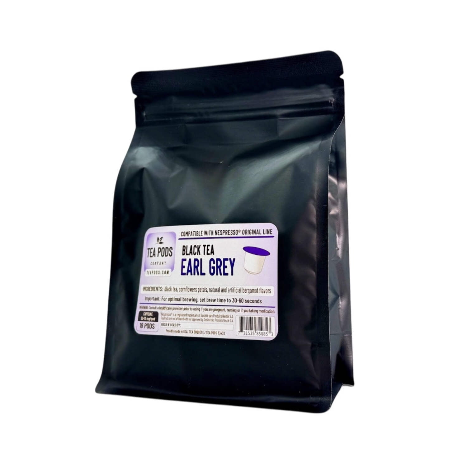 Earl Grey tea pods compatible with Nespresso OriginalLine - Walmart.com