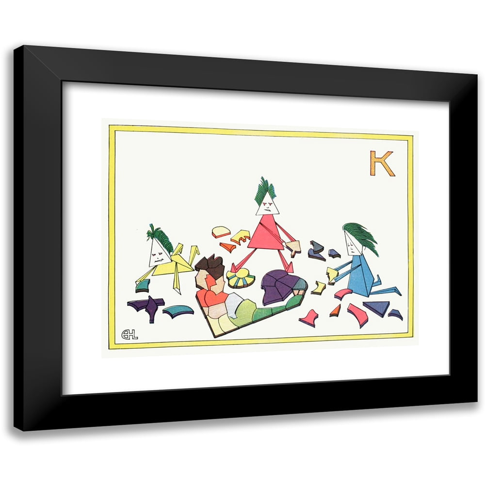 Earl Harvey Lyall 24x19 Black Modern Framed Museum Art Print Titled ...