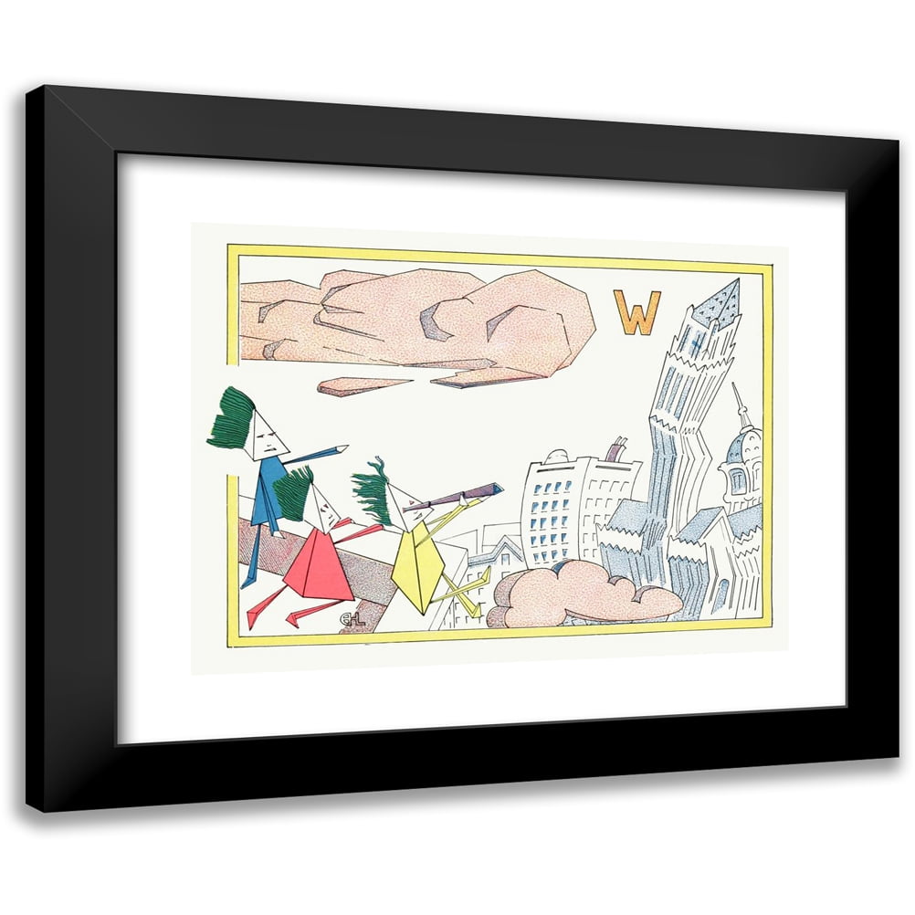 Earl Harvey Lyall 24x19 Black Modern Framed Museum Art Print Titled ...