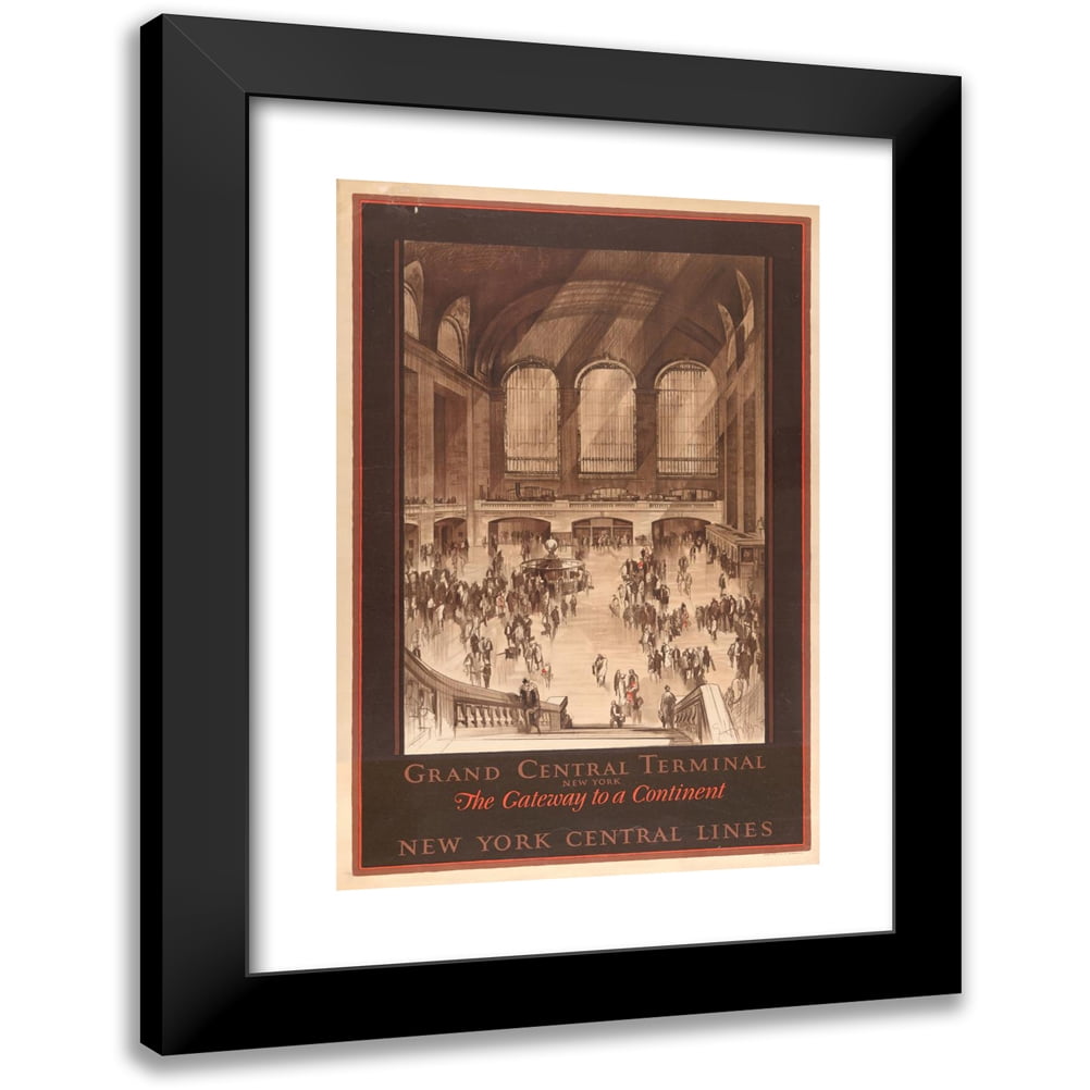 Earl Horter 11x14 Black Modern Framed Museum Art Print Titled - Grand ...