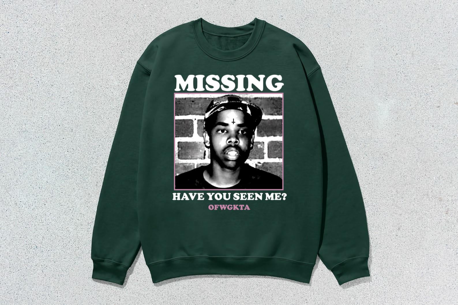 Earl Sweatshirt Missing Have You Seen Me T Shirt Heavy Cotton Tee New Instock T For Men