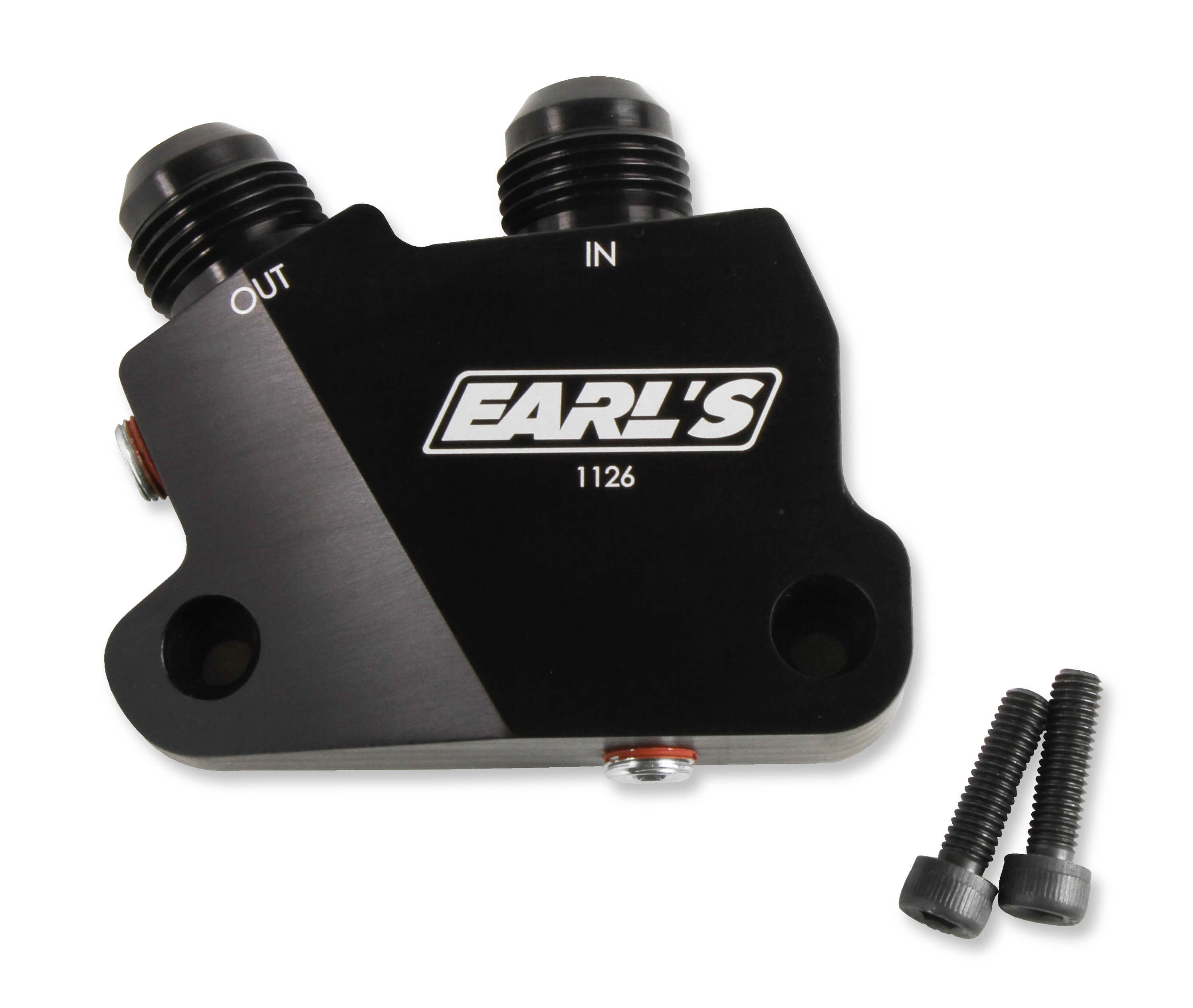 Earl's Performance 1126ERL Engine Oil Cooler Adapter - Walmart.com